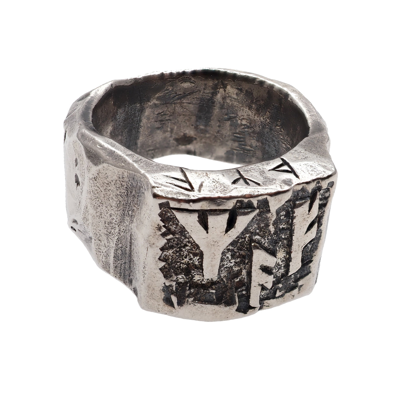 Celtic Sterling Silver Rune Stone Ring – Pavlove Jewelry